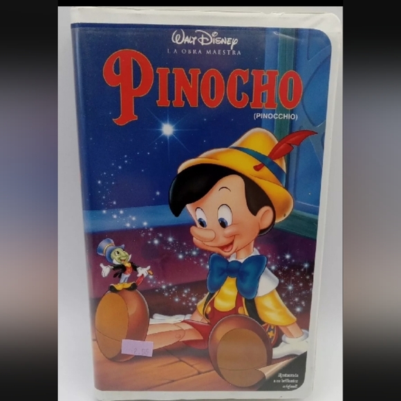 Disney Portable Audio And Video Walt Disneys Masterpiece Pinocchio 3786